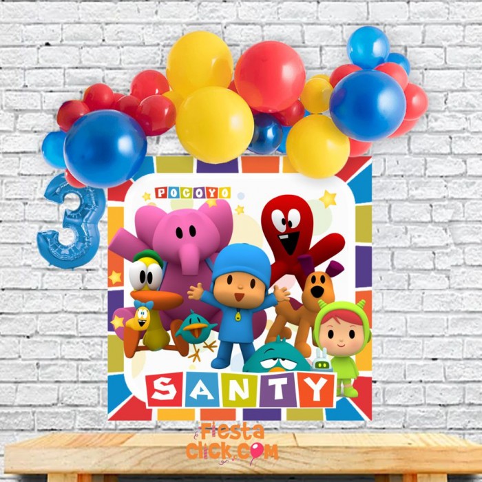 Pocoyo Banner Personalizado